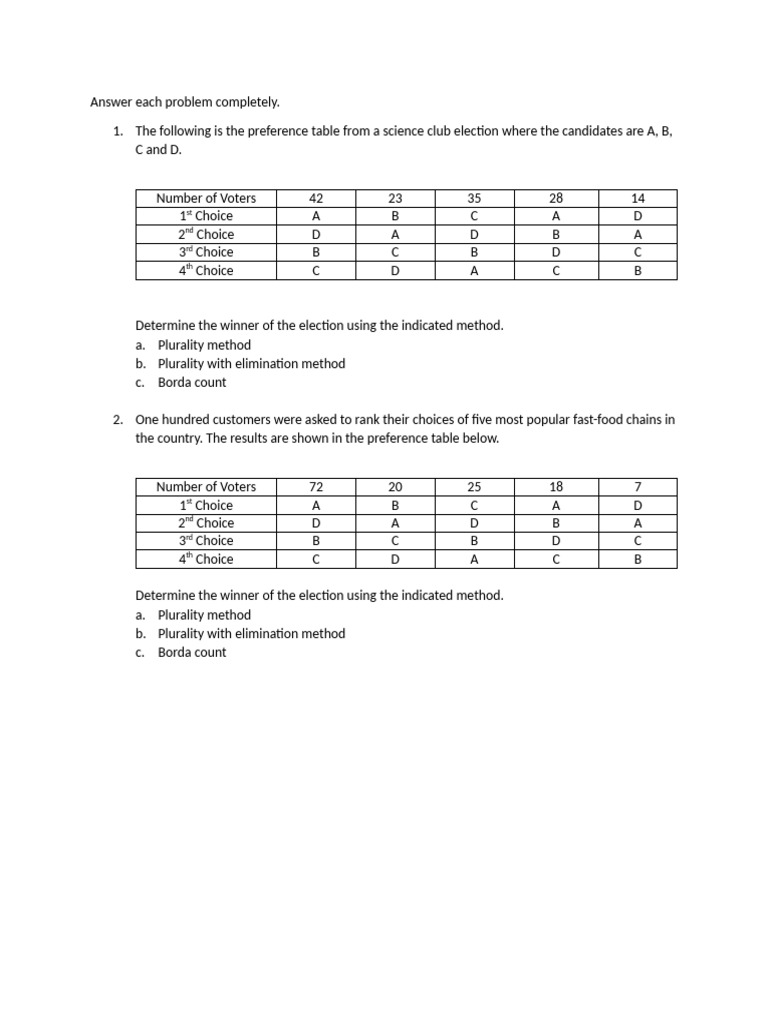 Voting | PDF