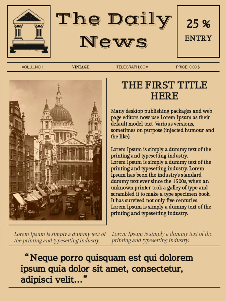 Copy of Newspaper - А4 | PDF | Design | Human Communication