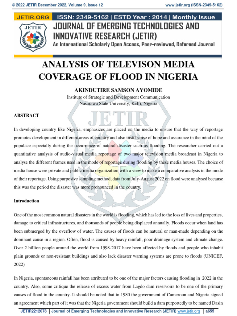 Analysis of Televison Media Coverage of | PDF | Framing (Social ...