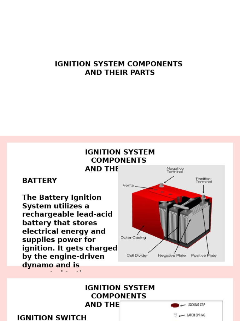 IGNITION SYSTEM COMPONENTS AND THEIR PARTS-WPS Office | PDF | Ignition ...