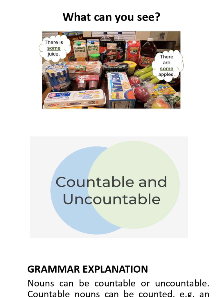countable and uncountable | PDF