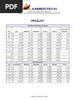 Hardiflex Price List and Sizes | PDF | Sheet Metal | Wall