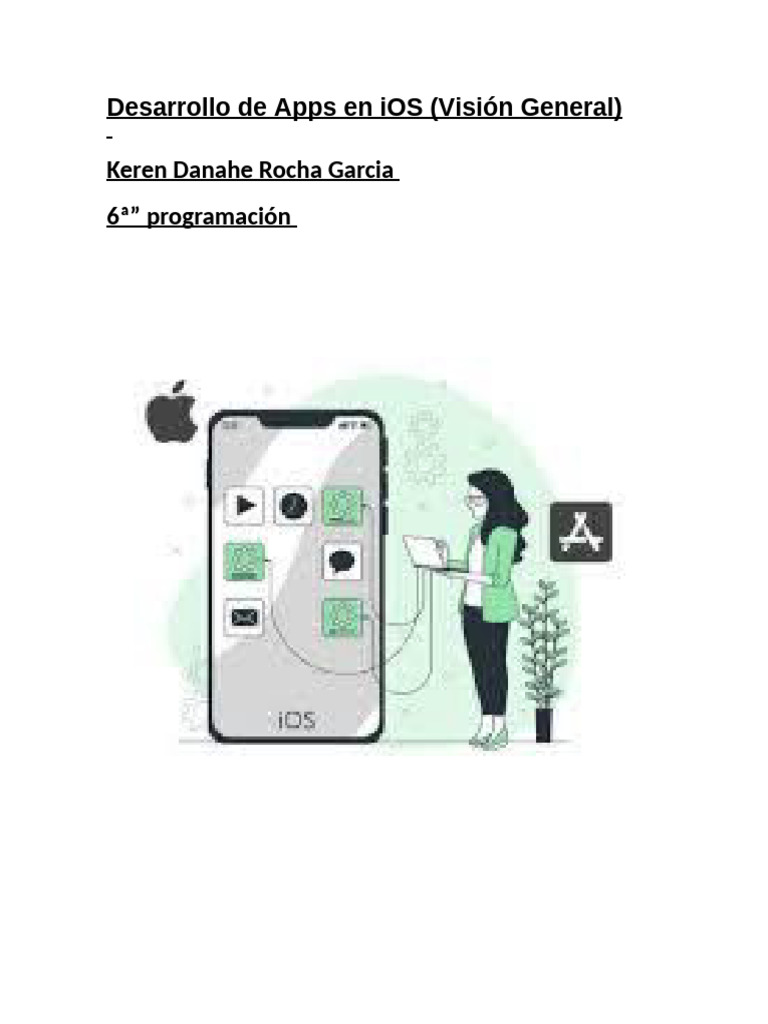 Keren Danahe Rocha Garcia 6 " Programación: Desarrollo de Apps en iOS (Visión General) | PDF ...