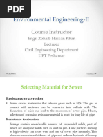 Colebrook-White Roughness Values | PDF | Surface Roughness | Sanitary Sewer