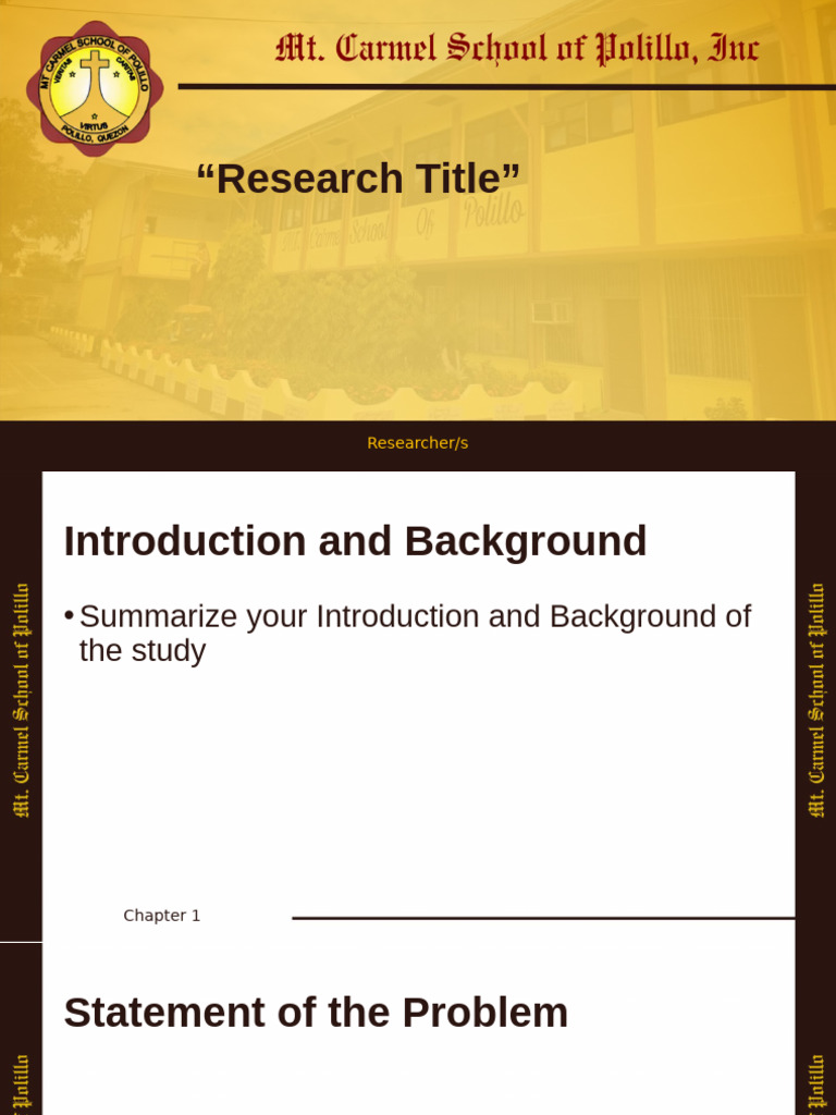 Pre-Oral Defense PPT Template | PDF