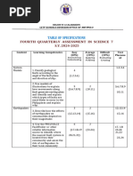 Grade 7 Science Quarter 4 Overview | PDF