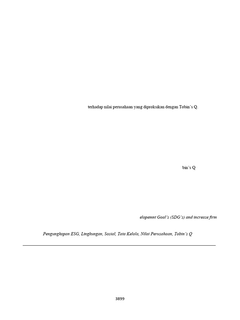 (ESG) Christy, E., & Sofie. (2023) | PDF