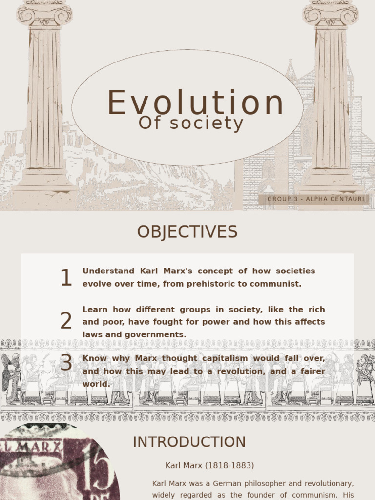 Marx's Theory of Societal Evolution | PDF | Communism | Marxism