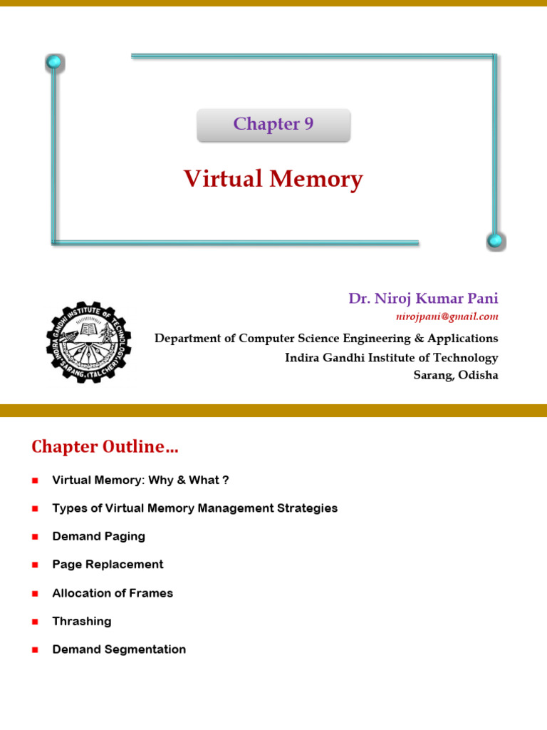 Chapter 09 - Virtual Memory | PDF | Computer Data | Computer Programming
