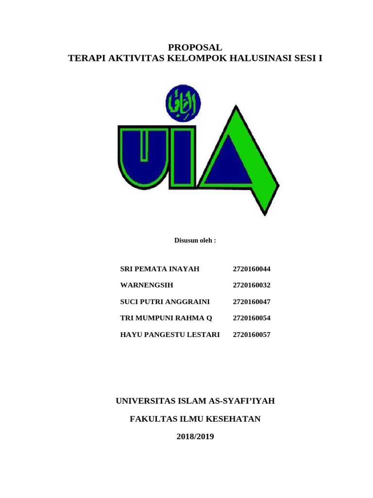 Proposal Tak Halu Sesi 1 Fix | PDF