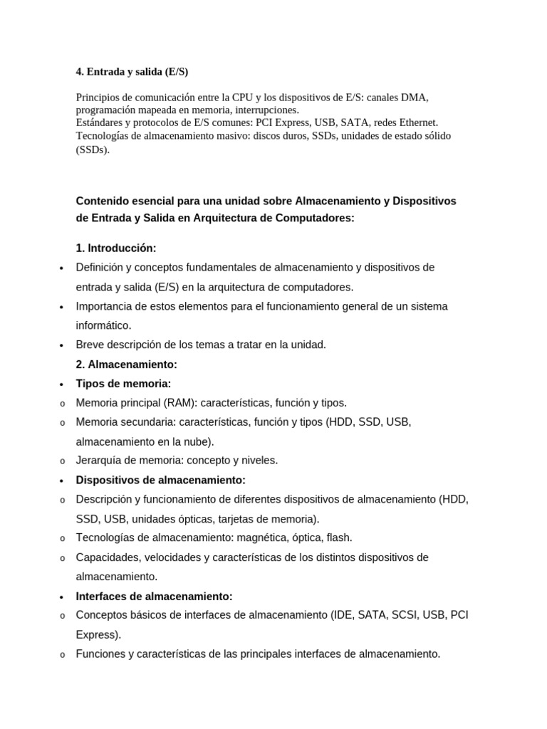 Unidad V Almacenamiento de Datos y Dip. EyS | PDF | Hardware de la computadora | Almacenamiento ...