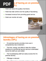 Hotel Laundry Operations Flowchart | PDF | Washing Machine | Laundry