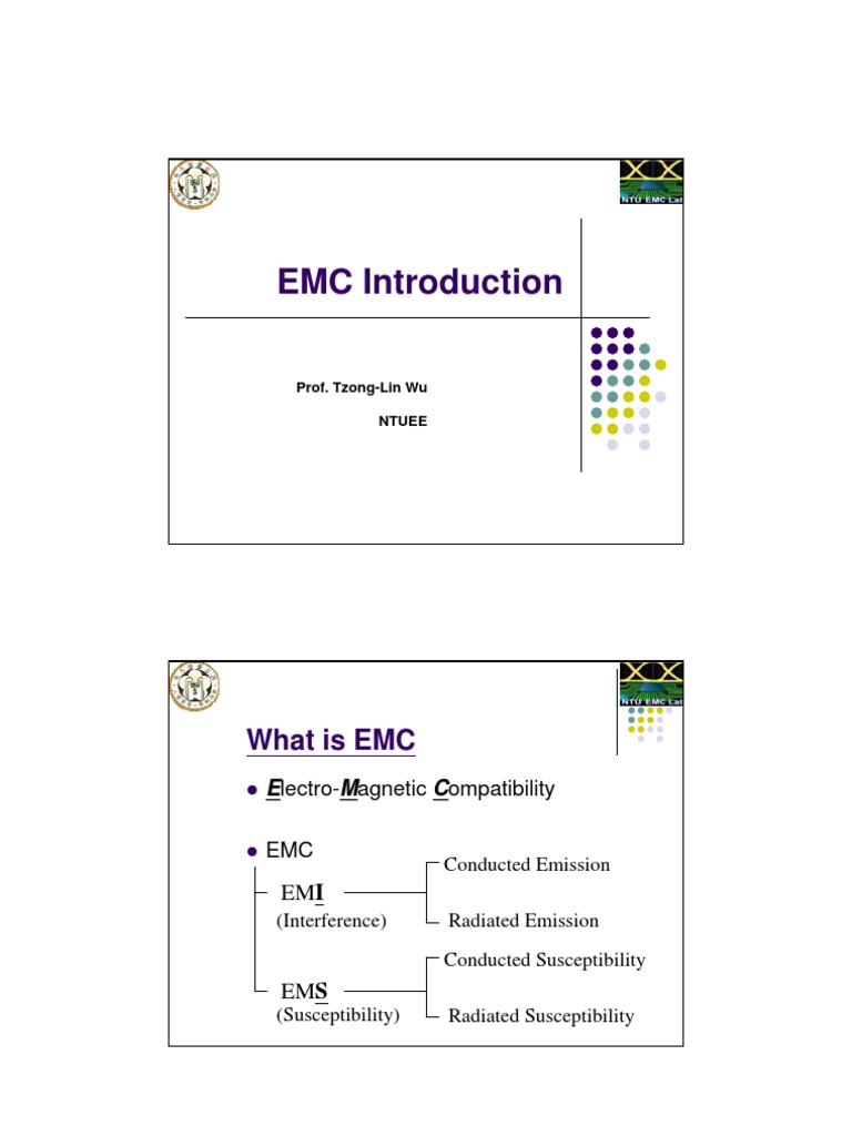 EMC Basics and Real-World Examples | PDF | Electromagnetic ...