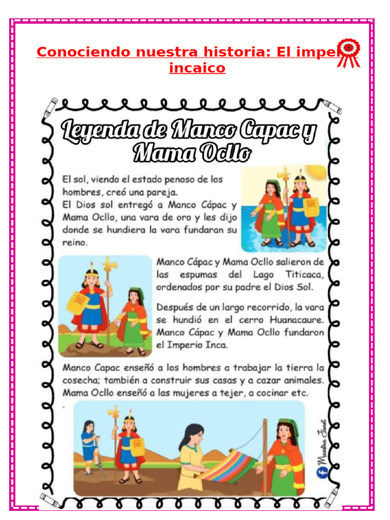 Ficha Personal-El Imperio Incaico | PDF