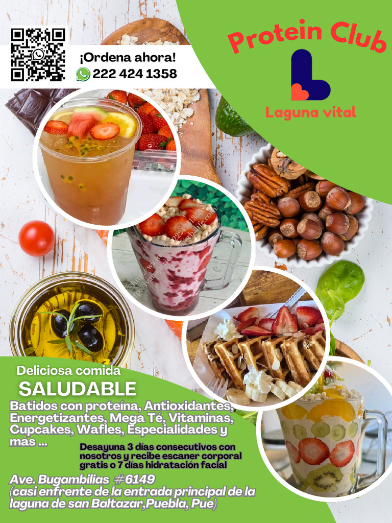 Flyer de Delivery: Protein Club | PDF