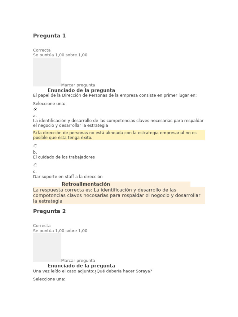 Respuestas Examen C1 | PDF