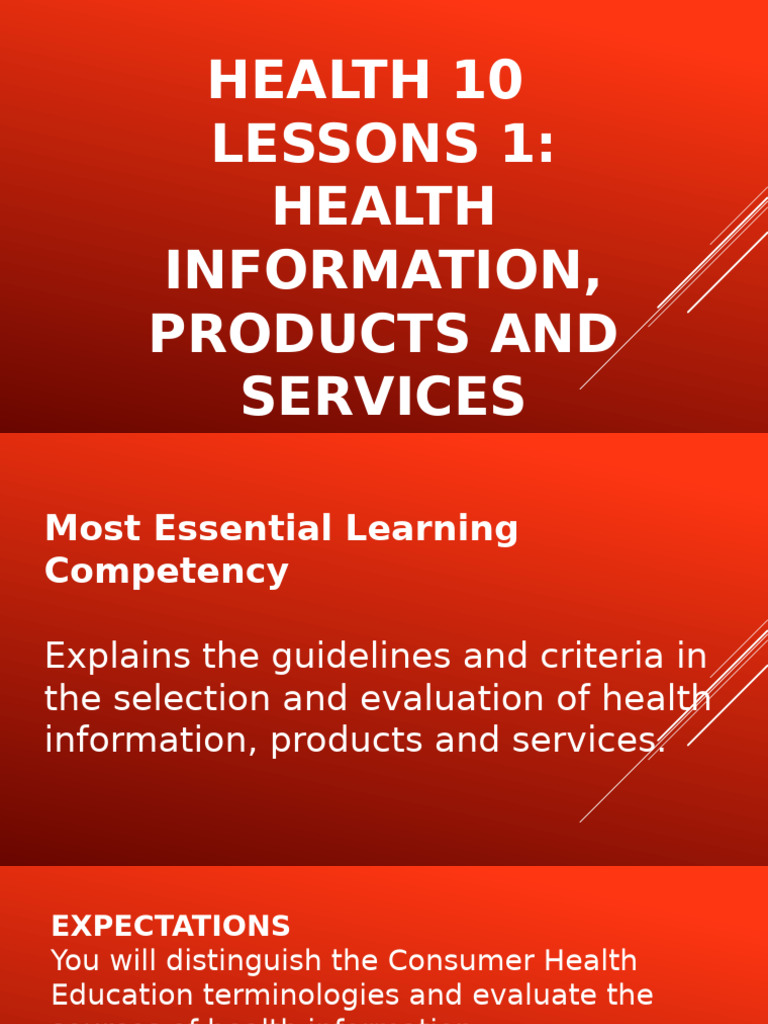 Evaluating Health Information Sources | PDF | Health Care | Social Programs