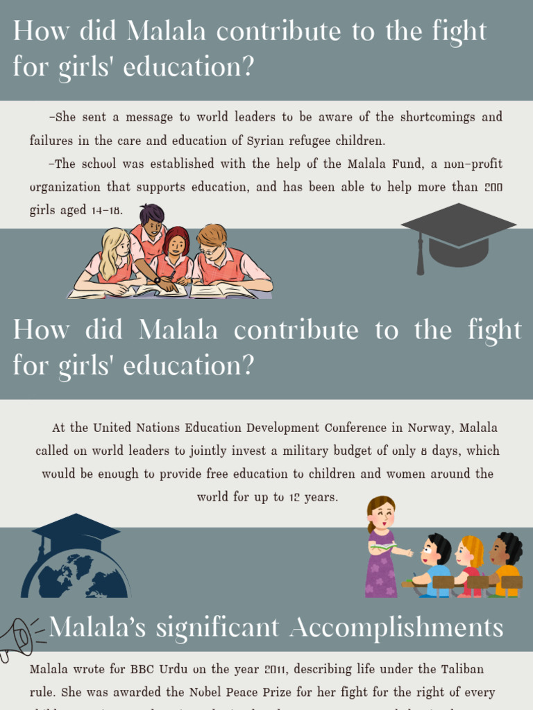 Malala's Impact on Girls' Education | PDF