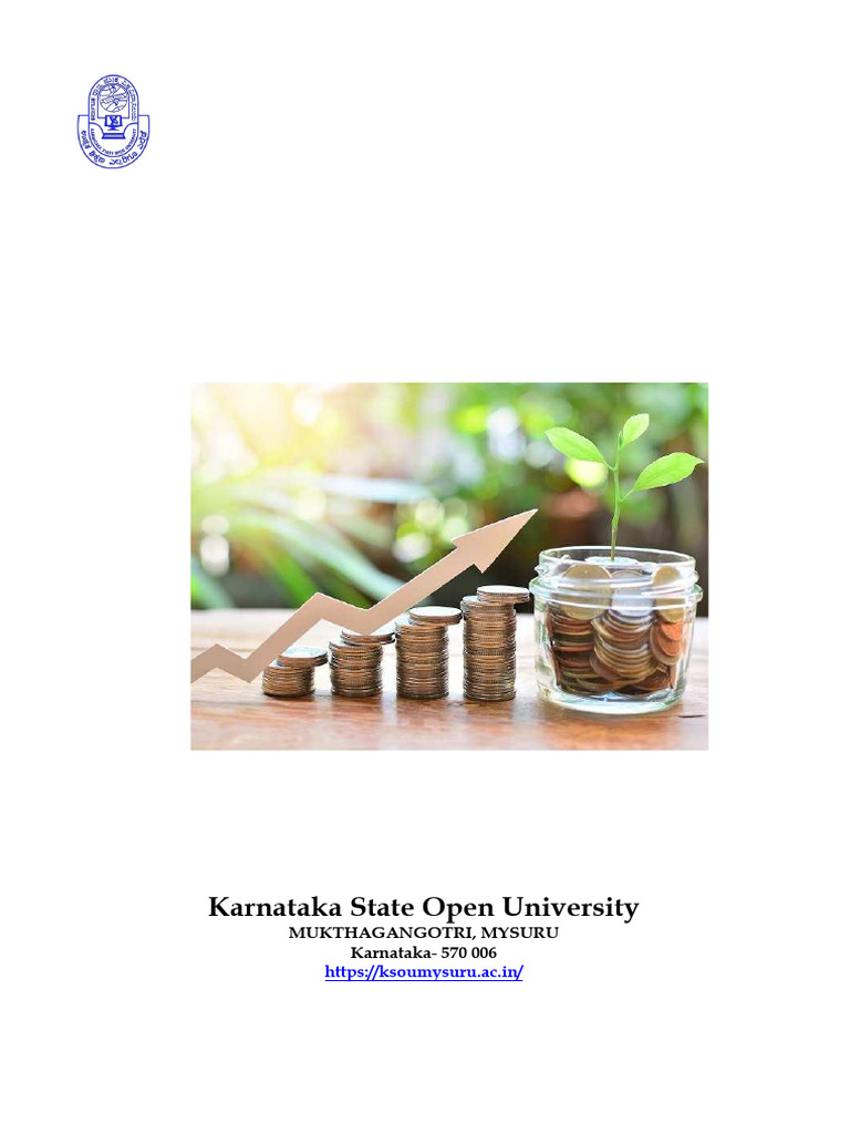 Course: Personal Financial Management and Investment Strategies | PDF ...