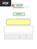 2025 Grade 4 English Home Language ATP | PDF | Reading Comprehension ...