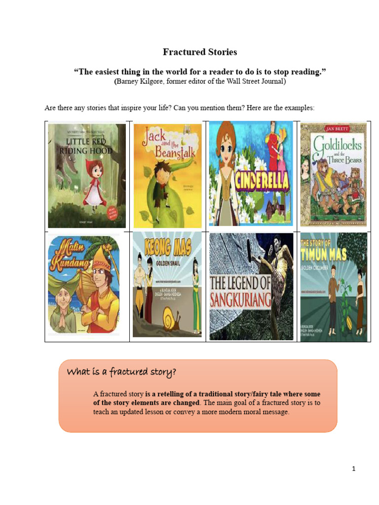 Fractured Stories-New | PDF | Cinderella