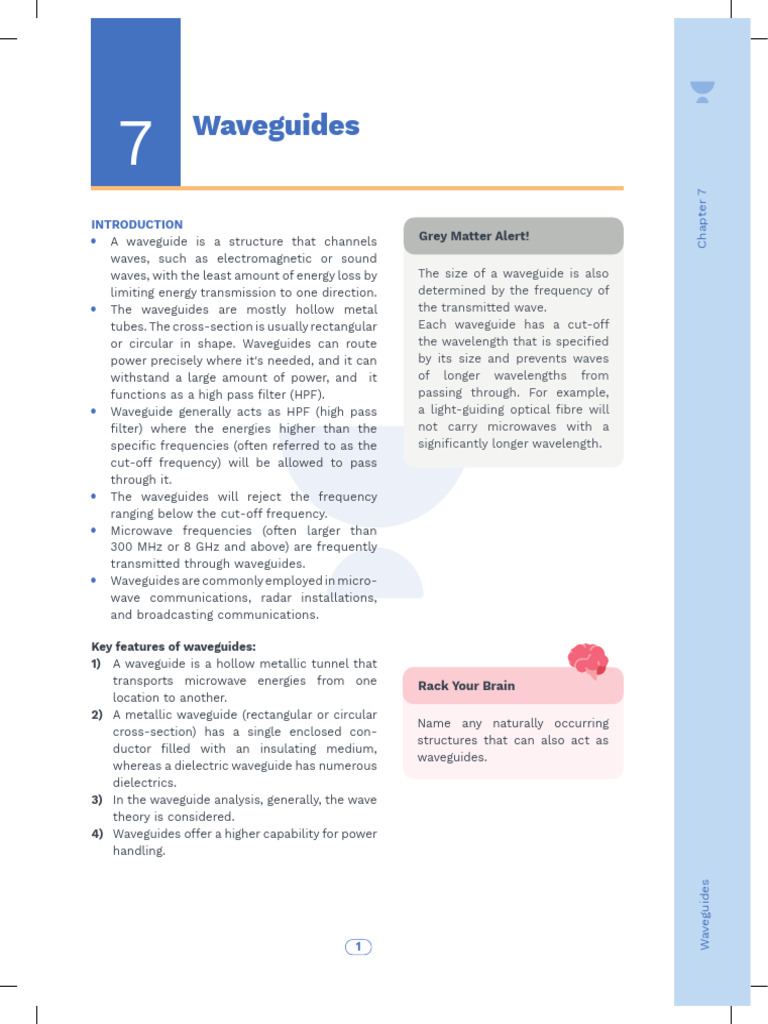 Waveguide | PDF | Transmission Line | Waveguide