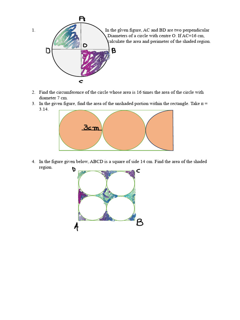 Mensuration Imp Questions | PDF