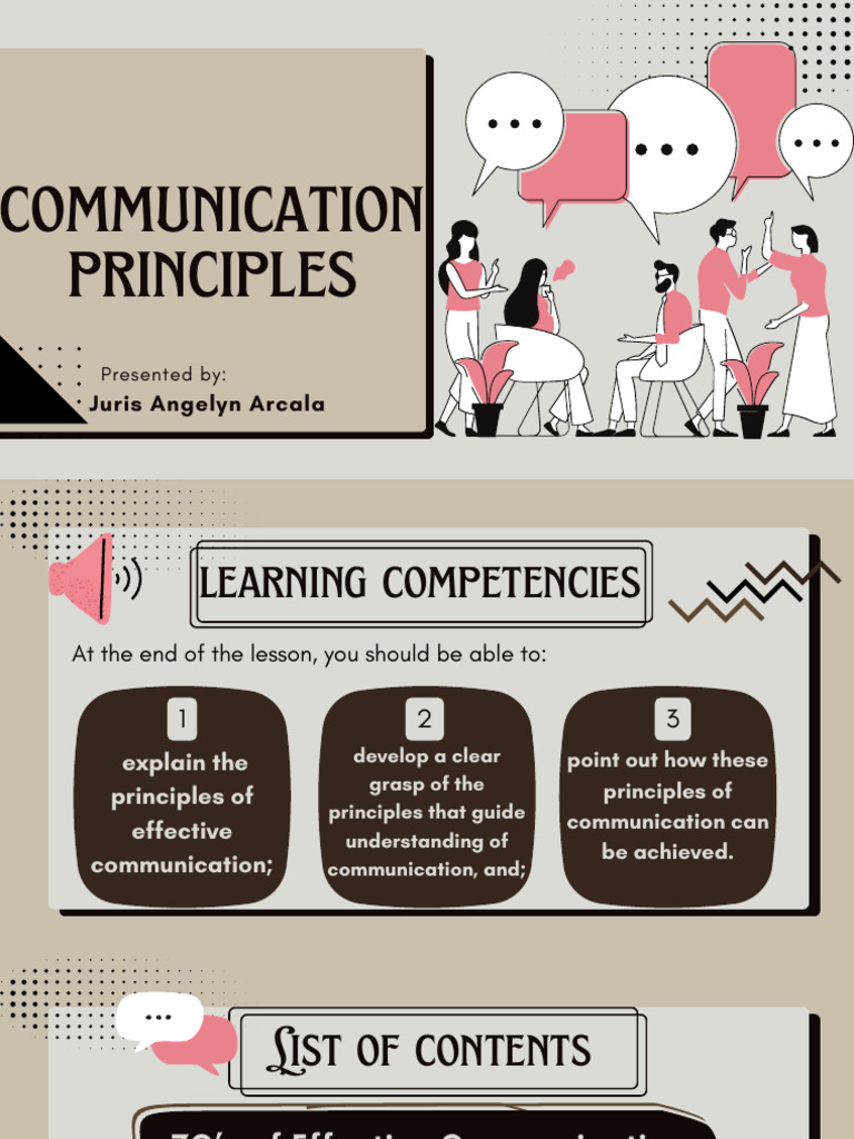 Principles of Effective Communication | PDF | Communication | Creativity