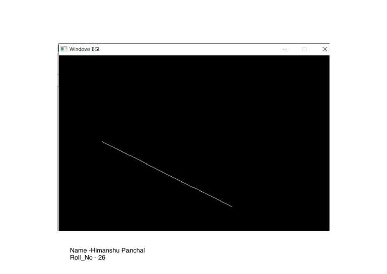 Bresenham Line | PDF