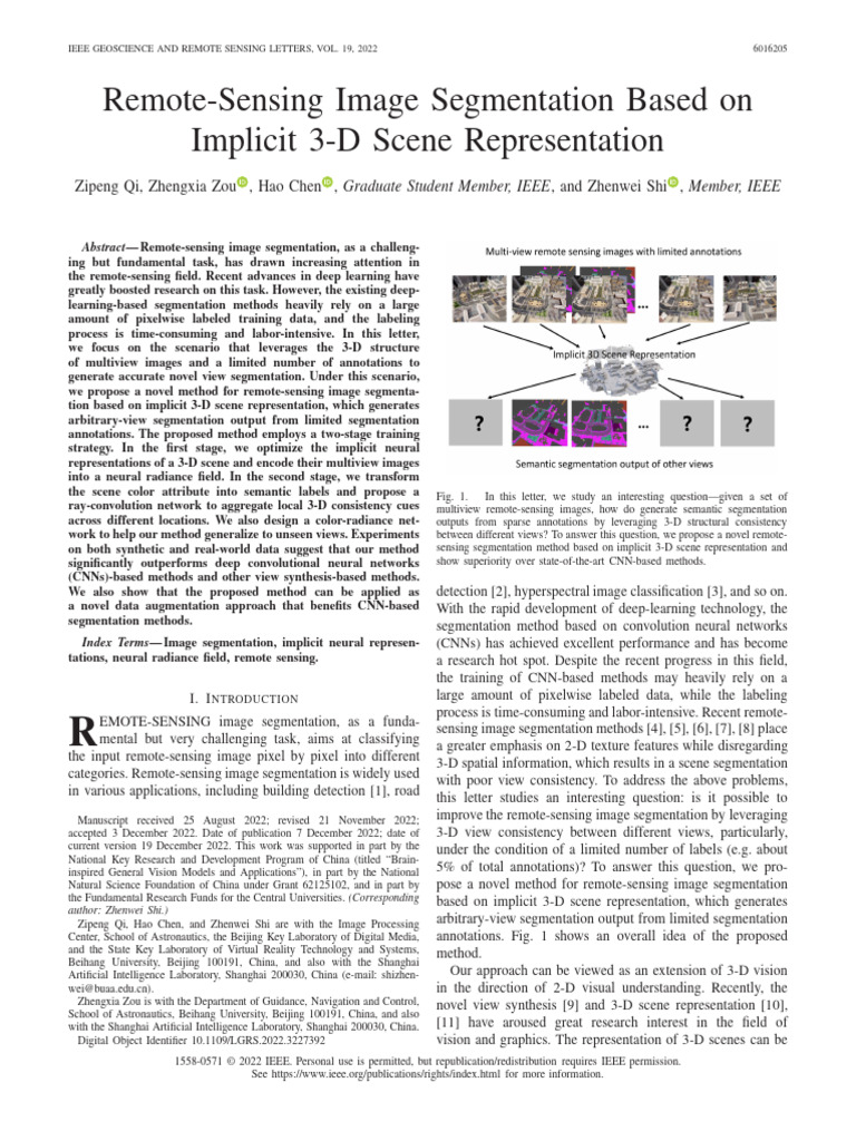 Remote-Sensing_Image_Segmentation_Based_on_Implicit_3-D_Scene_Representation | PDF | Image ...