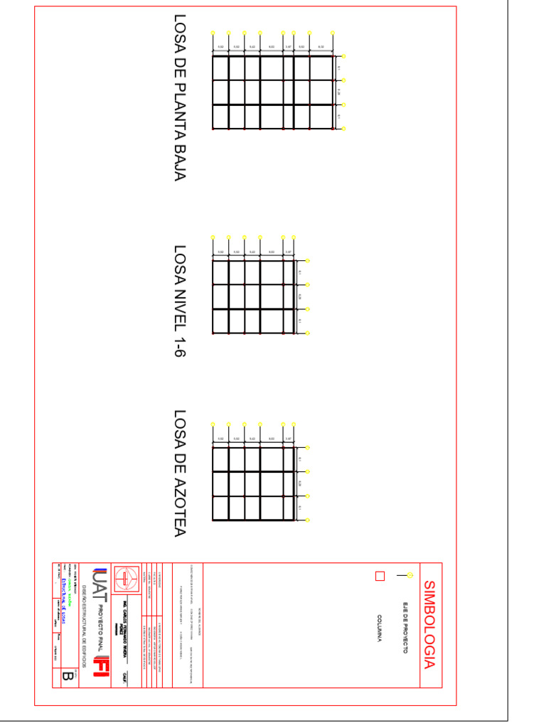 Plano de Losas - 1 | PDF