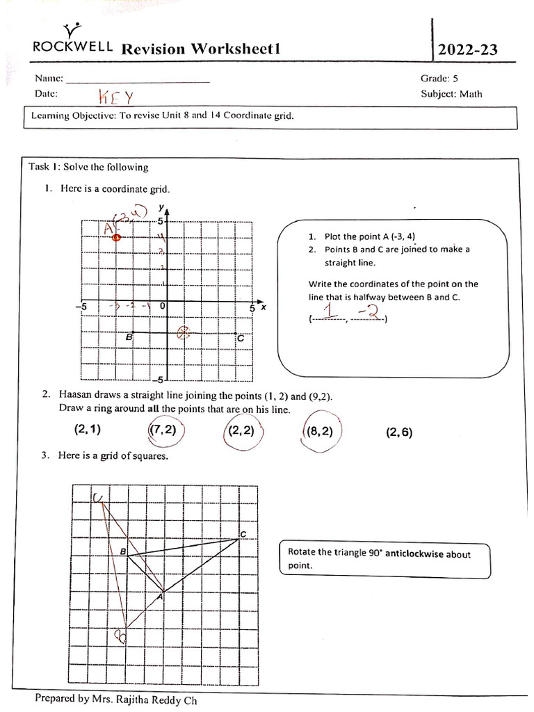 Coordinate Grid | PDF