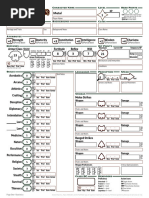 Starfinder 2e Character Sheet | PDF | Role Playing Games