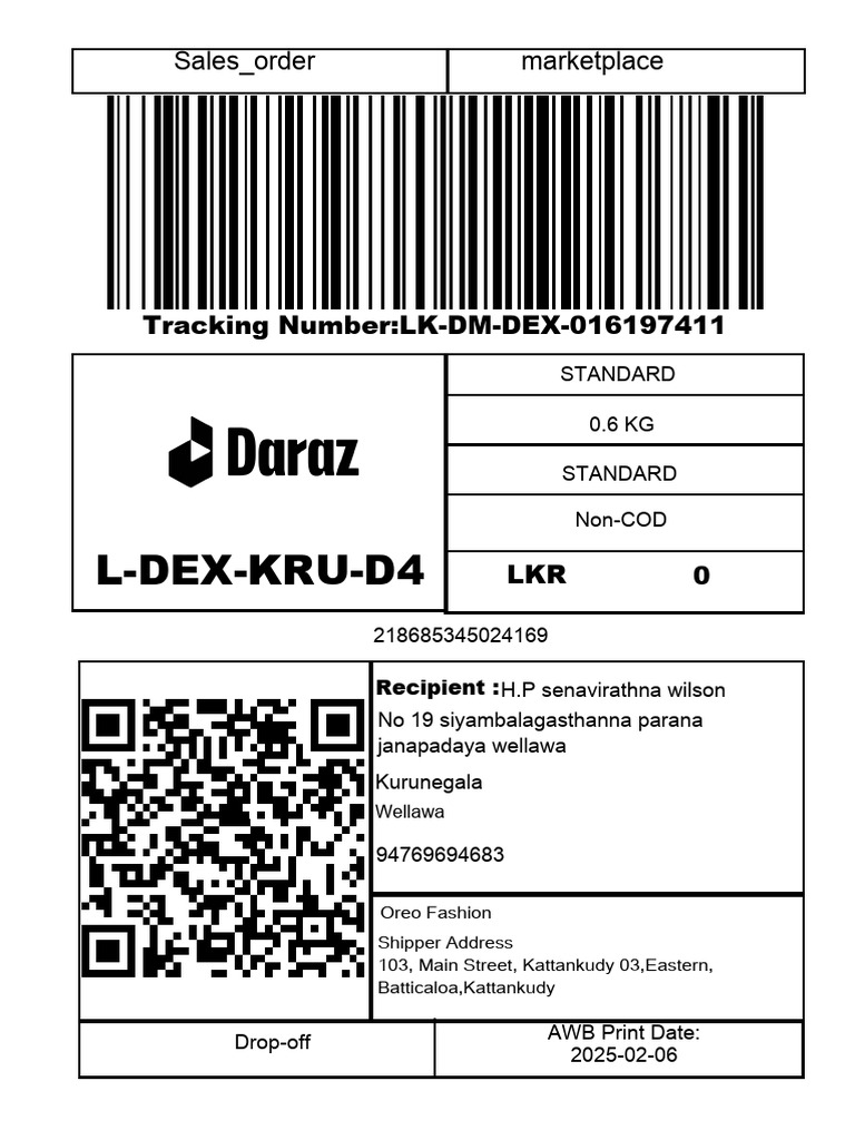L-DEX-KRU-D4: Sales - Order Marketplace | PDF