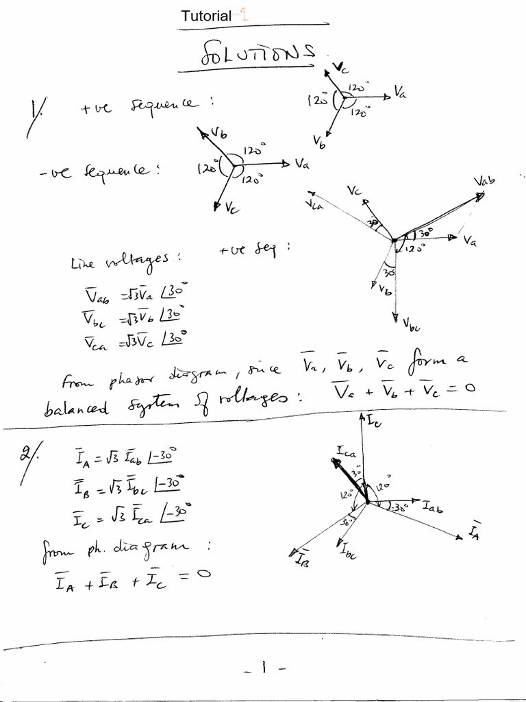 Tutorial 1-Solution Total | PDF