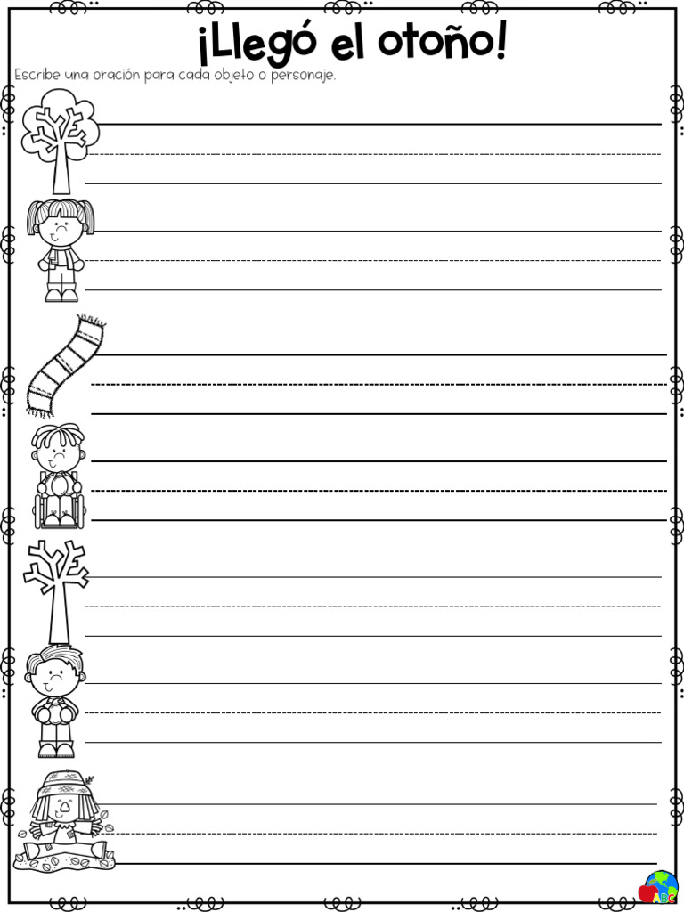 Actividades Escritura-Octubre | PDF