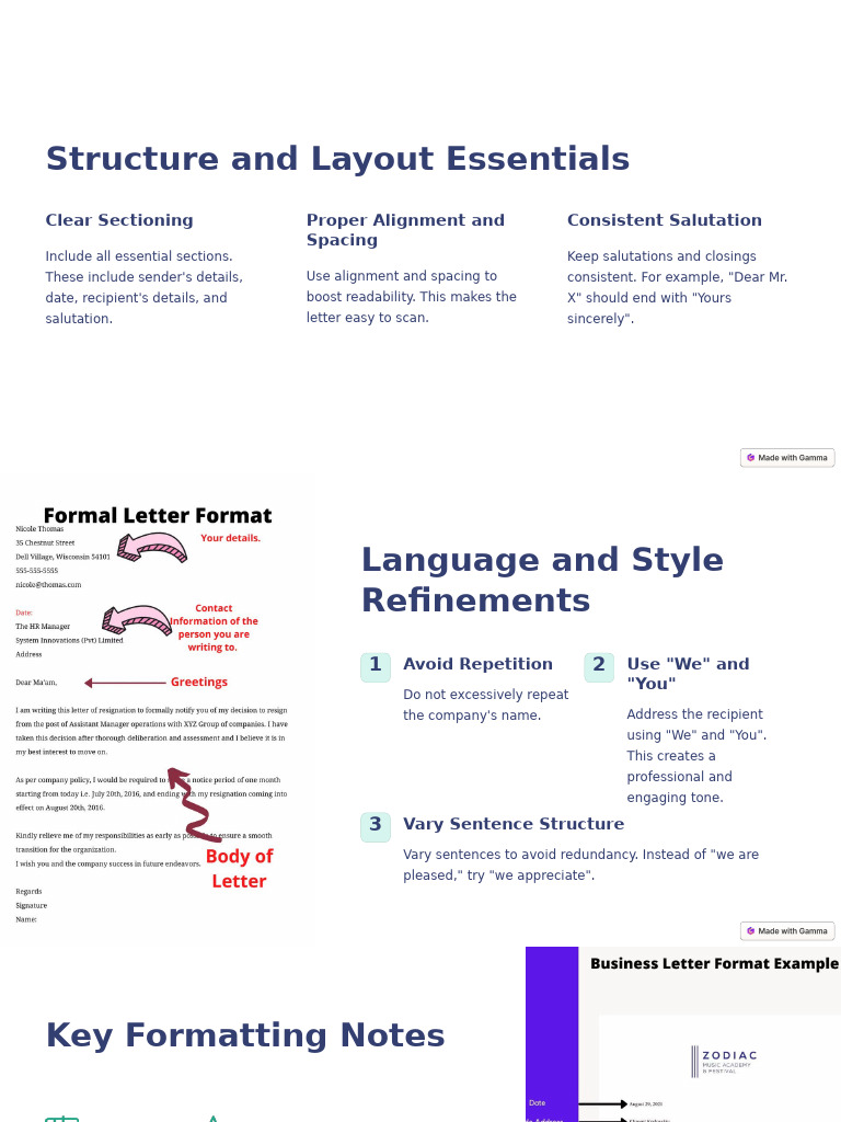 Business Letter Writing Essentials | PDF | Business