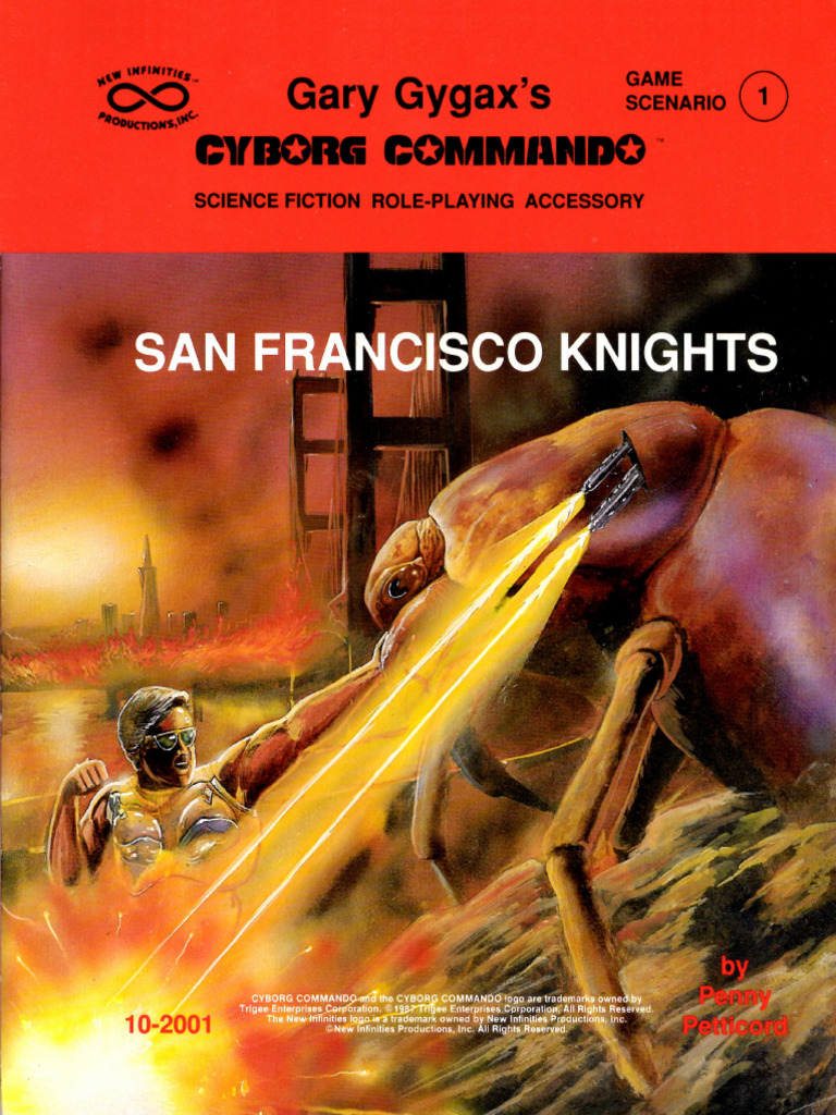 Cyborg Commando Adv 1 San Francisco Knights | PDF