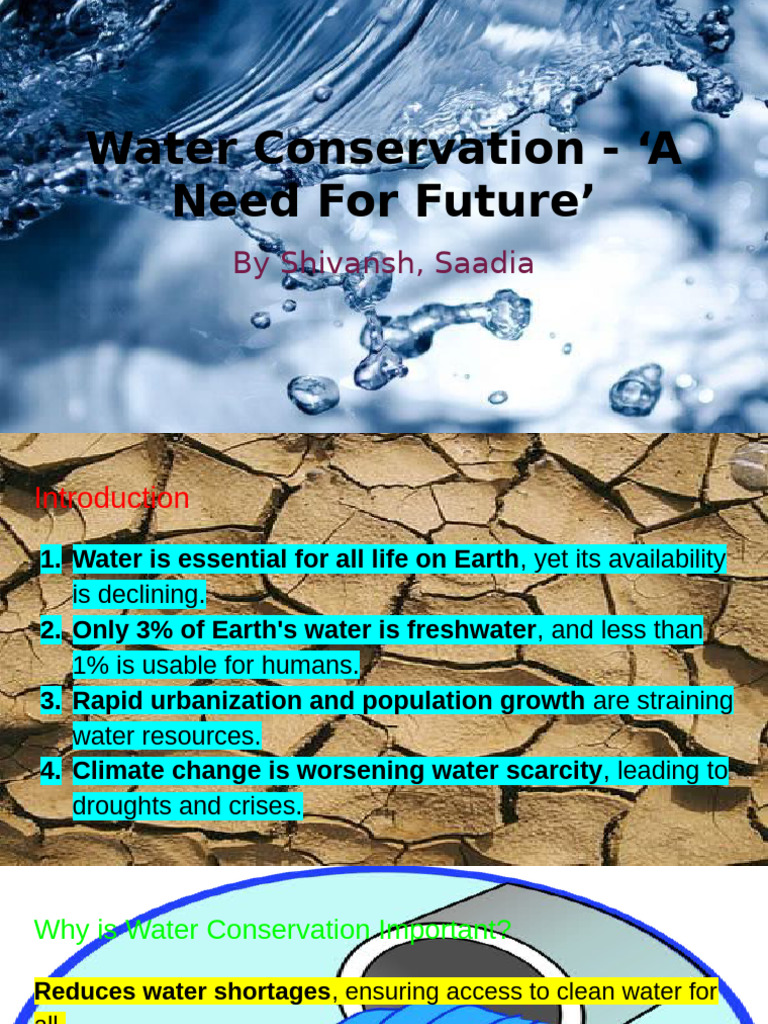 Essential Water Conservation Strategies | PDF