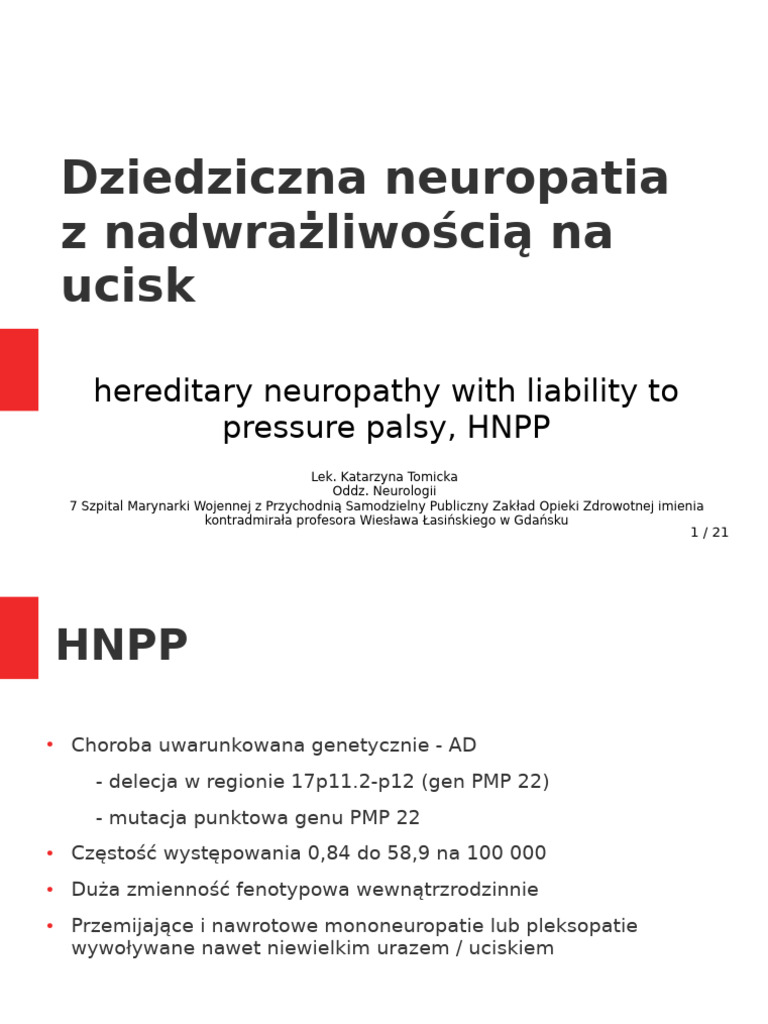 HNPP | PDF
