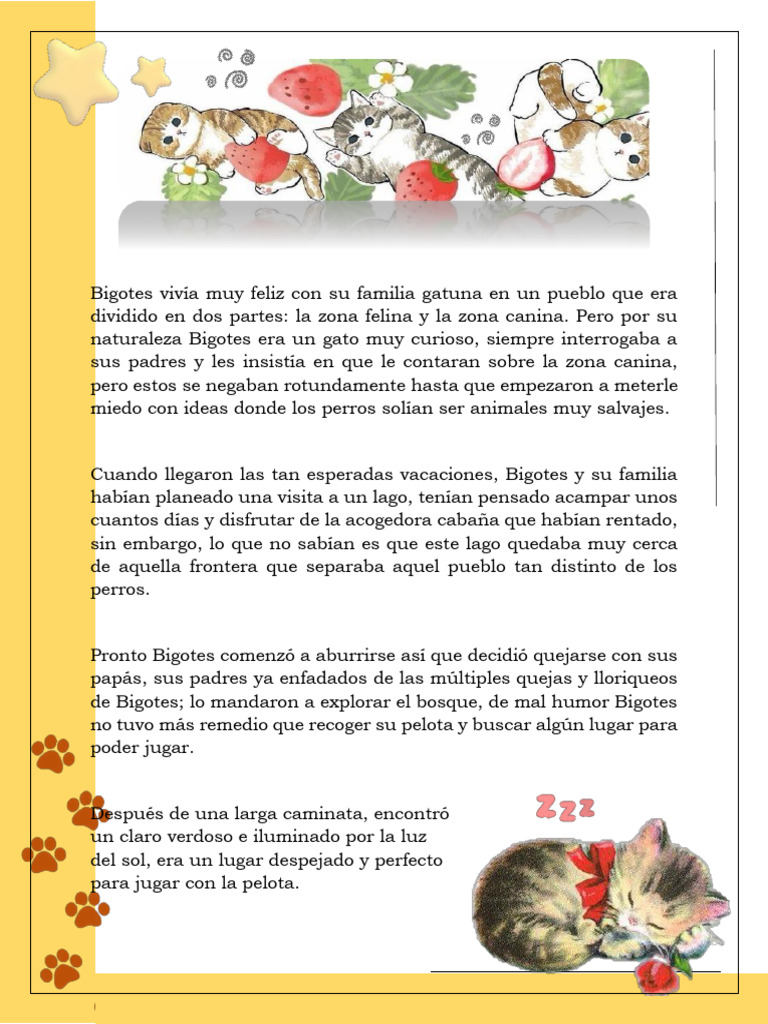 Cuento EL MURO | PDF | Perros