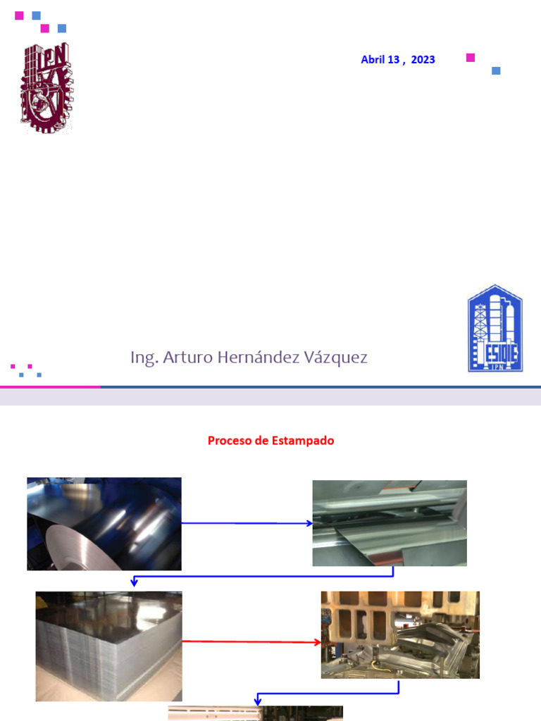 Procesos de Conformado | PDF | Deformación (ingeniería) | Acero