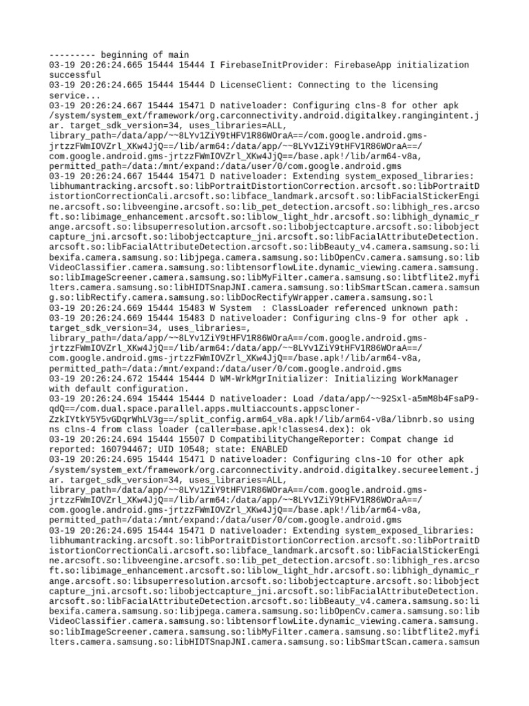 com.dual.space.parallel.apps.multiaccounts.appscloner_logcat | PDF | Computing Platforms ...