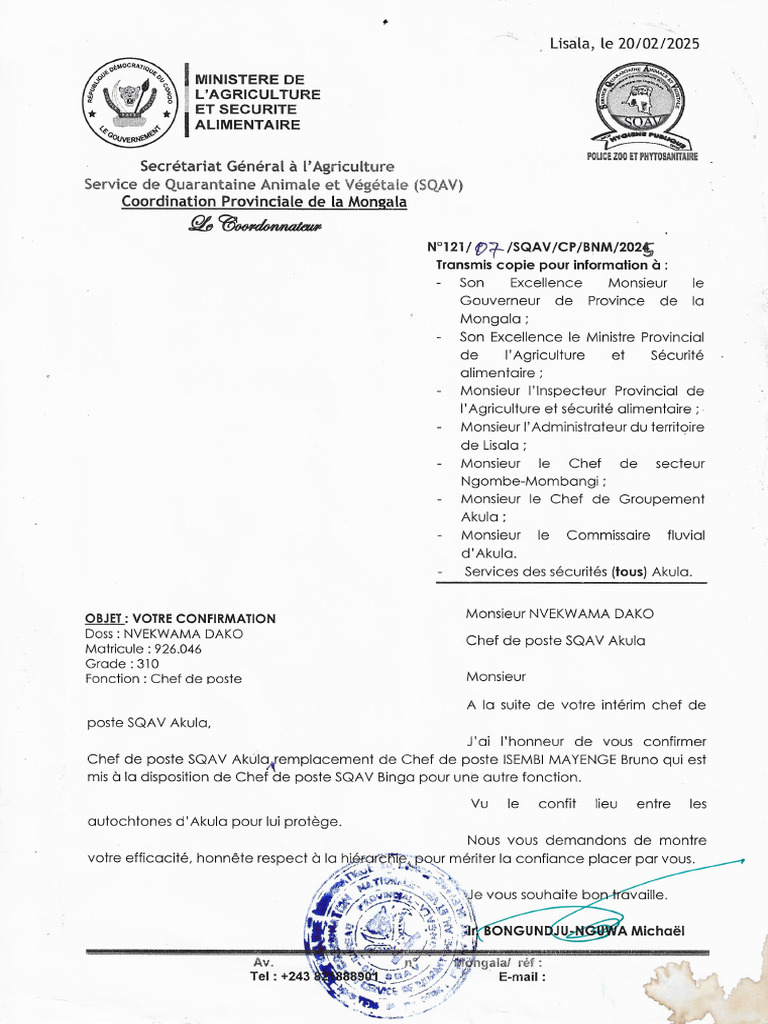 Confirmation | PDF