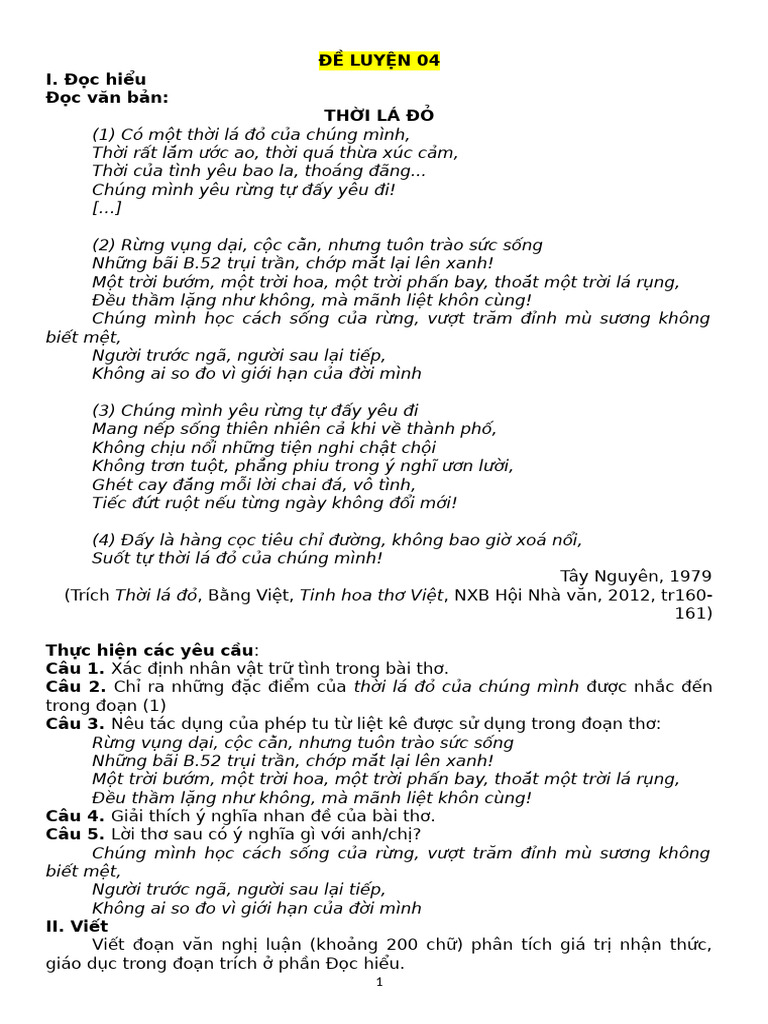 ĐỀ LUYỆN 04,05 và đề 3 NLXH | PDF