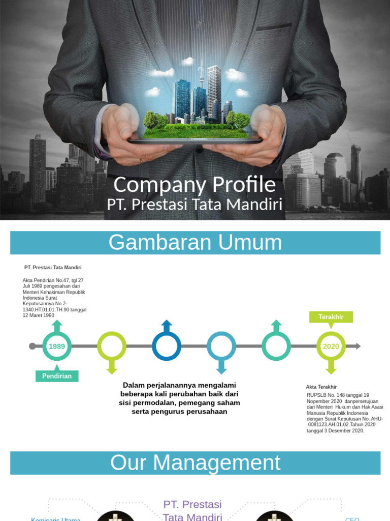 Profil PT Prestasi Tata Mandiri | PDF