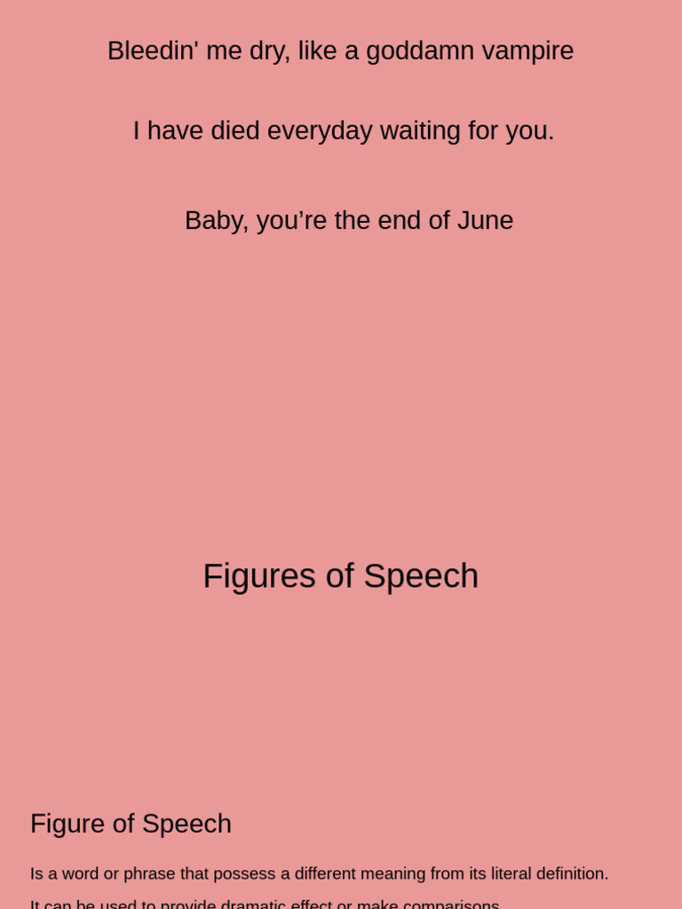 Understanding Figures of Speech | PDF
