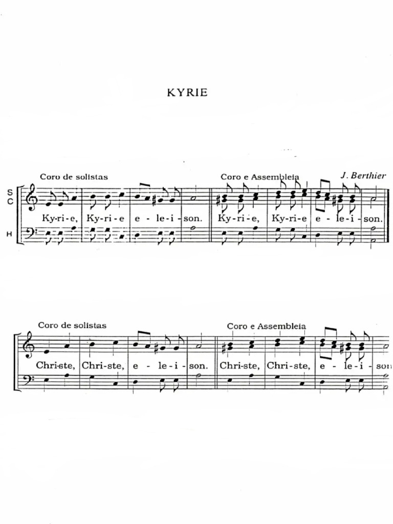 Kyrie | PDF