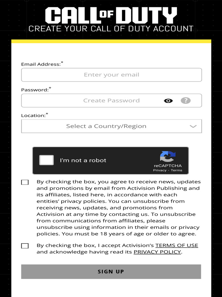 Account Registration | PDF