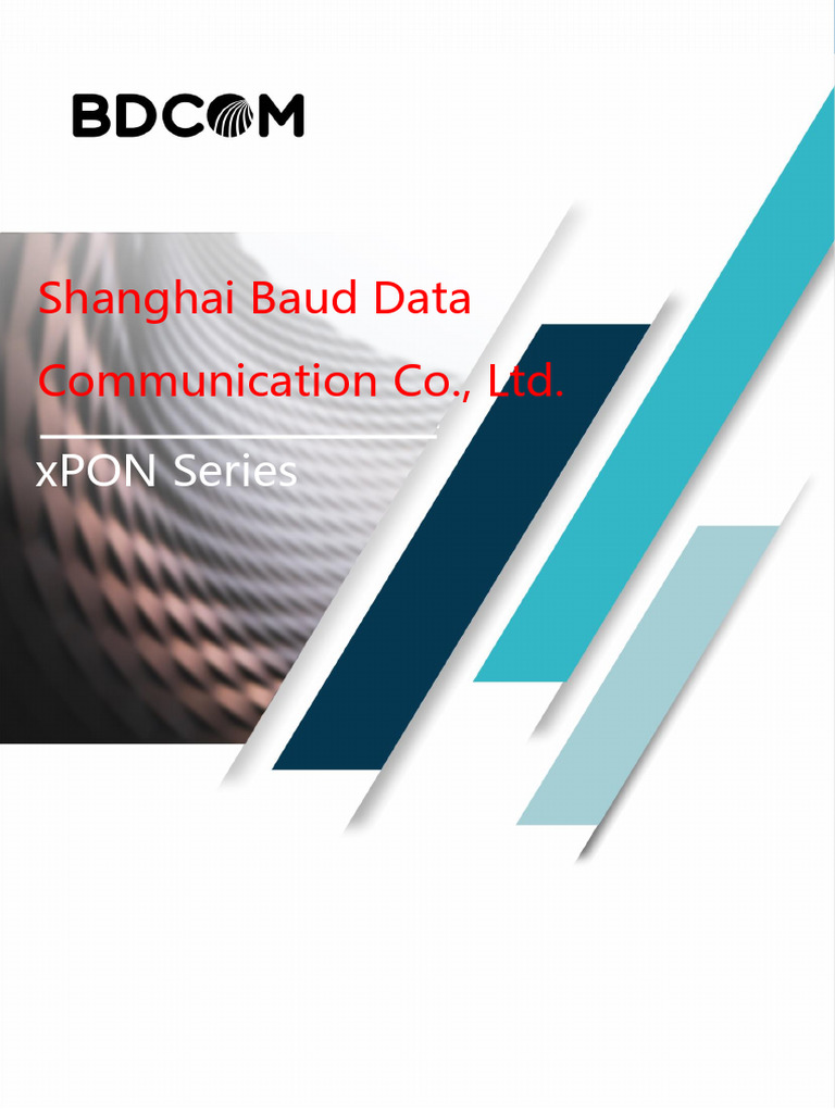 BDCOM GP1806-4G Series v2.2 | PDF | Computer Network | Quality Of Service